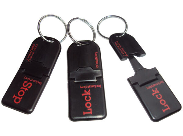 Pack of 3, Disc Lock Reminder Keys